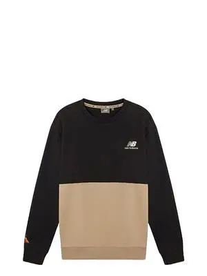 NEW BALANCE X Jhi Athletics Crew Neck Pullover - Black/beige/white