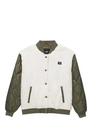 VANS Kasia Bomber Jacket - Grape Leaf