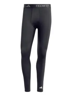 Adidas Techfit Compression Training Leggings Asia Sizing - Black