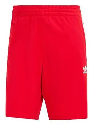 Adidas Adicolor Firebird Shorts - Better Scarlet/white