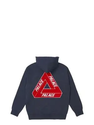 PALACE Tri-chenille Hoodie - Navy