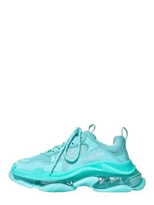 Teal/white