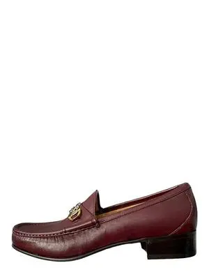 Gucci Gucci Classic Loafer With Horsebit Detail Red