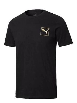 PUMA Bronzing Printing T-shirt - Black