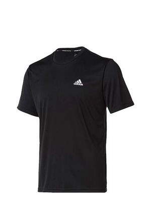 Adidas Adidas Approach Tee Tennis Round-collar Short-sleeved Male Black Black