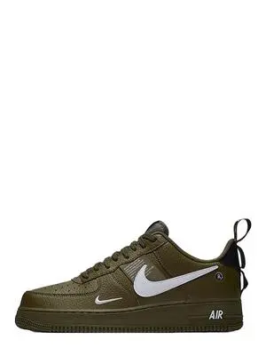 Nike Force 1 '07 Lv8 'overbranding' Sneakers - Olive/black/white