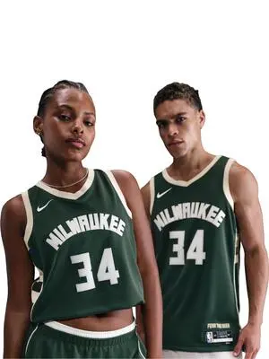 Nike Giannis Antetokounmpo Milwaukee Bucks Swingman Jersey - None