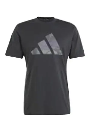 Adidas Train Essentials Seasonal Brand Love Camo T-shirt Asia Sizing - Black