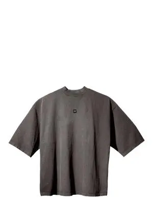 Yeezy Logo 3/4 Sleeve T-shirt - Grey