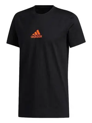 Adidas Lil Stripe Team Basketball Sports Short Sleeve - Black