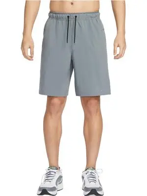 Nike Dri-fit Unlimited Training Shorts - Silver