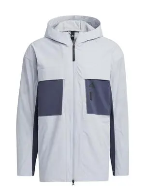 Adidas Hooded Zipper Jacket - Multi-color