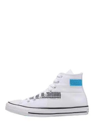 CONVERSE Converse Chuck Taylor All Star High Top Sneakers With Patchwork Detailing White