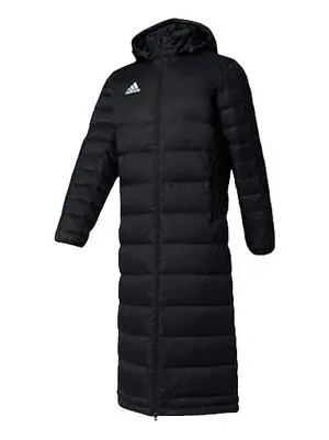Adidas Padded Down Jacket With Hood - Black