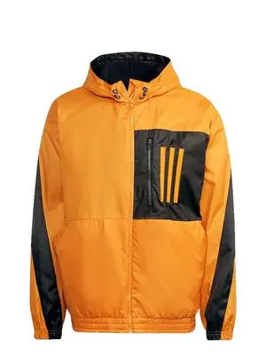 Adidas Colorblock Pocket Sports Hooded Jacket - Default Color
