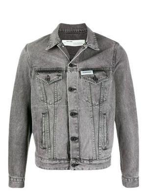 Off-White Arrow Denim Jacket - Grey