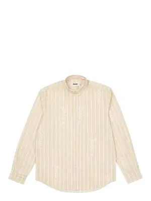 PALACE Fw22 Hand Stripe Shirt - Beige