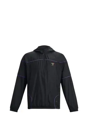 Under Armour Project Rock Anorak Jacket Black - Black/pluto