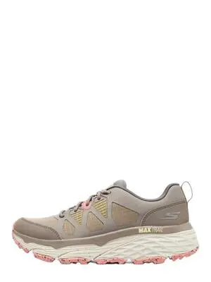 Sketchers Max Cushion Elite Trail Low Top Athletic Sneakers - Brown