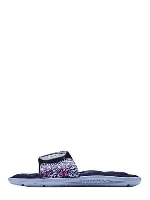 Under Armour Ignite Vi Graphic Strap Slides - Blue/purple
