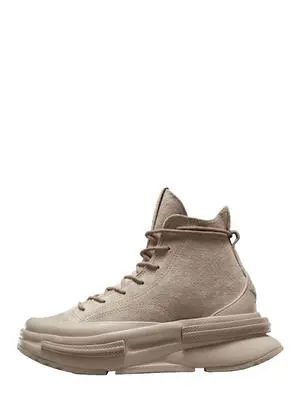 CONVERSE Converse Run Star Legacy CX Platform Mono Suede High Top Sneakers Brown