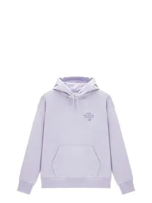 NEW BALANCE Logo Sportswear Hoodie - Purple