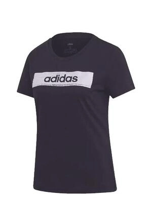 Adidas Training Round Neck Pullover Short Sleeve T-shirt - Black