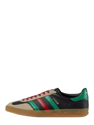 Gucci Adidas X Gazelle Sneakers - Black/red/green