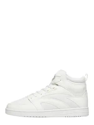 ANTA Street Naughty High Top Sneakers - White