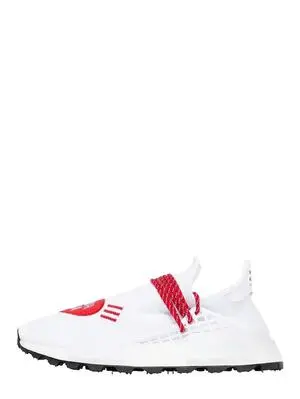 Adidas X Pharrell X Human Made Nmd Hu "love - Cloud White/scarlet/core Black