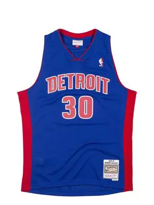 Mitchell & Ness X Nba Detroit Pistons 2003-04 Swingman Jersey 'rasheed Wallace 30 - Navy/red