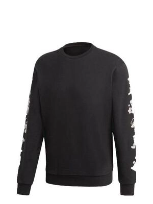 Adidas X Disney Goofy Crew Crossover Pullover - Black
