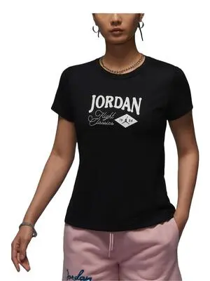 JORDAN Graphic Slim T-shirt - Black