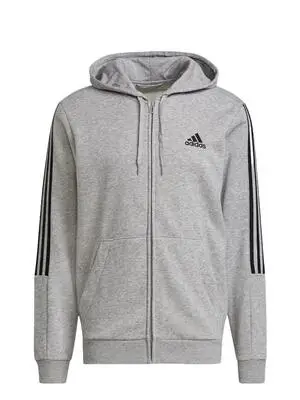 Adidas Essentials Logo Full-zip Hoodie - Default Color