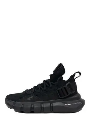 LI-NING Essence 2.3 X Neil Barrett High Top Sneakers - Black