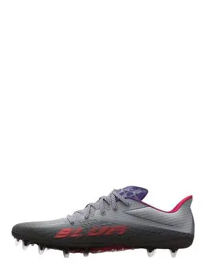 Under Armour Blur Smoke Mc Football Cleats - Grey/black/red