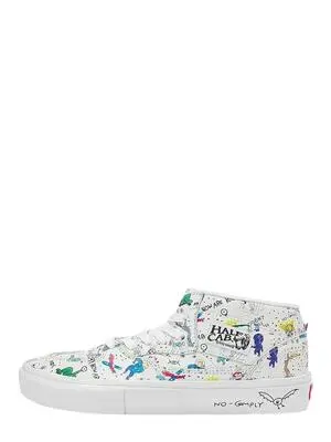 VANS Skate Half Cab - White