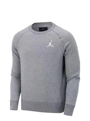 JORDAN Air Casual Sports Round Neck Pullover - Gray