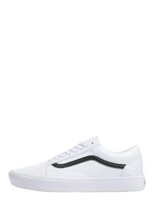 VANS Comfycush Old Skool Low Top Sneakers - White/black