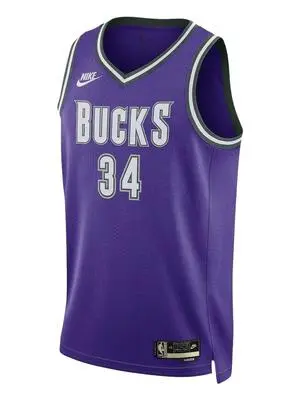Nike Dri-fit Nba Milwaukee Bucks Giannis Antetokounmpo Hardwood Classic 2022/23 Swingman Jersey - None
