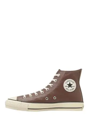 CONVERSE All Star J Hi Leather Sneakers - Brown/white