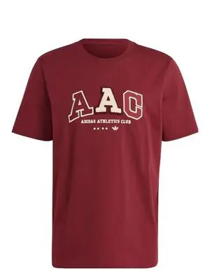 Adidas Originals Rifta Metro Aac T-shirt 'burgundy - Shadow Red