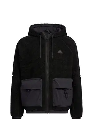 Adidas Logo Hr4440 Fleece Jacket - Default Colorway