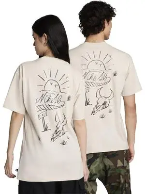 Nike Max90 Skate T-shirt - Beige