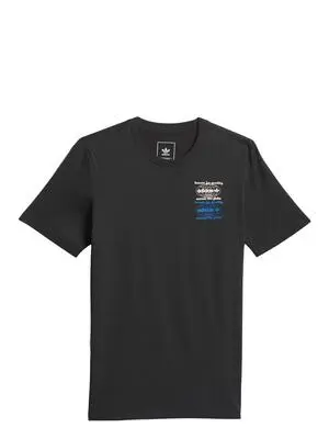 Adidas Originals Quality Graphic Short Sleeve T-shirt - Black