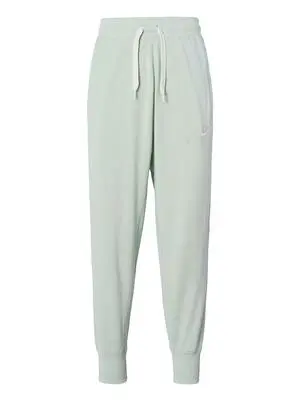 Nike Embroidered Logo Knit Bundle Feet Sports Pants/trousers/joggers Autumn Green Yellow - Multi-color