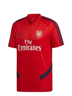 Adidas Arsenal Fc Training Short Sleeve Jersey - Red