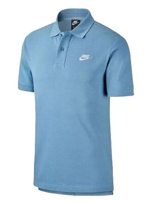 Nike Nike Sportswear Lapel Short Sleeve Polo Shirt Blue Blue
