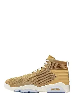 JORDAN Flyknit Elevation 23 High Top Sneakers - Wheat