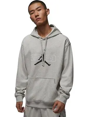 JORDAN Sport Crossover Fleece Pullover Hoodie - Grey